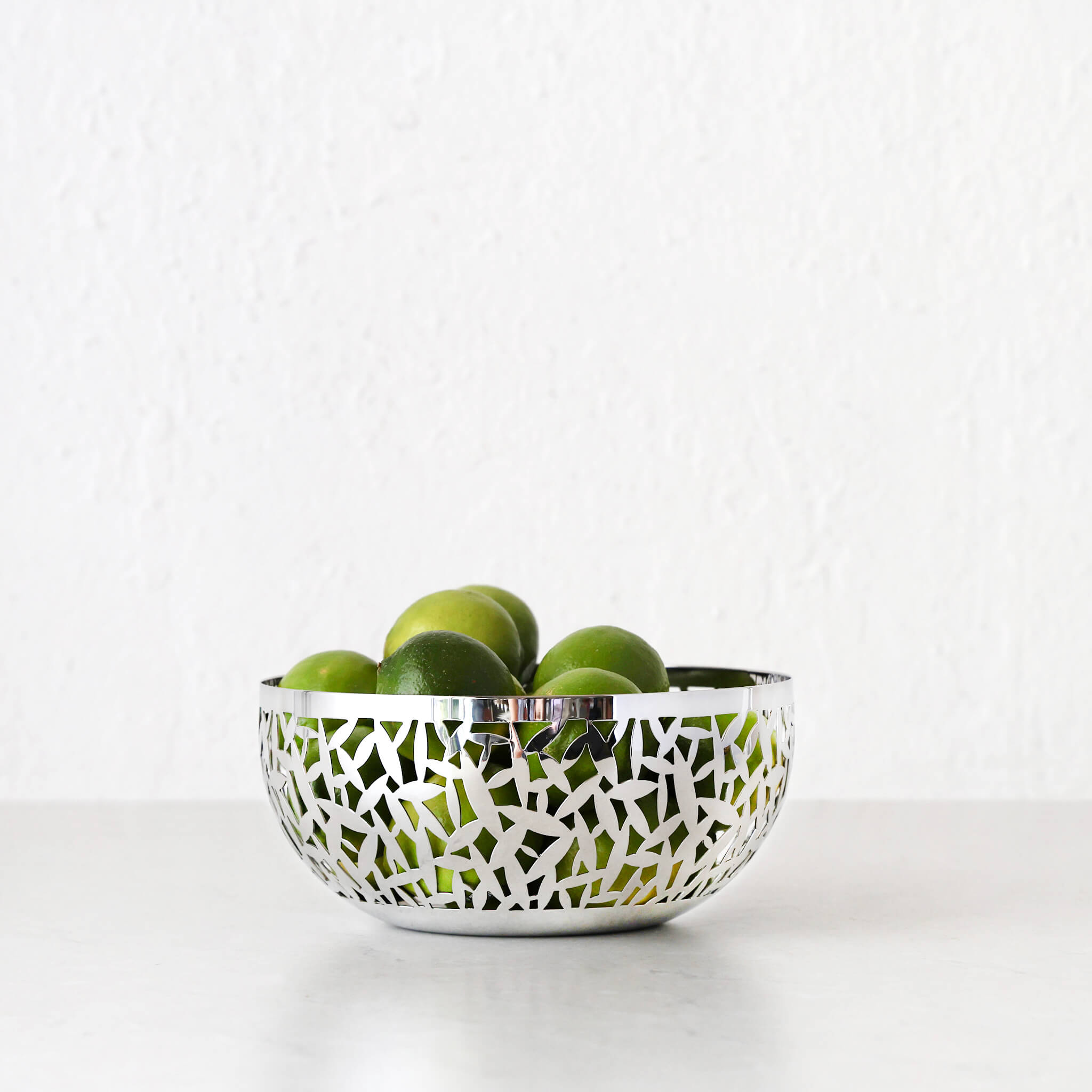 ALESSI | CACTUS FRUIT BOWL | MEDIUM 21CM | SILVER STAINLESS STEEL ...