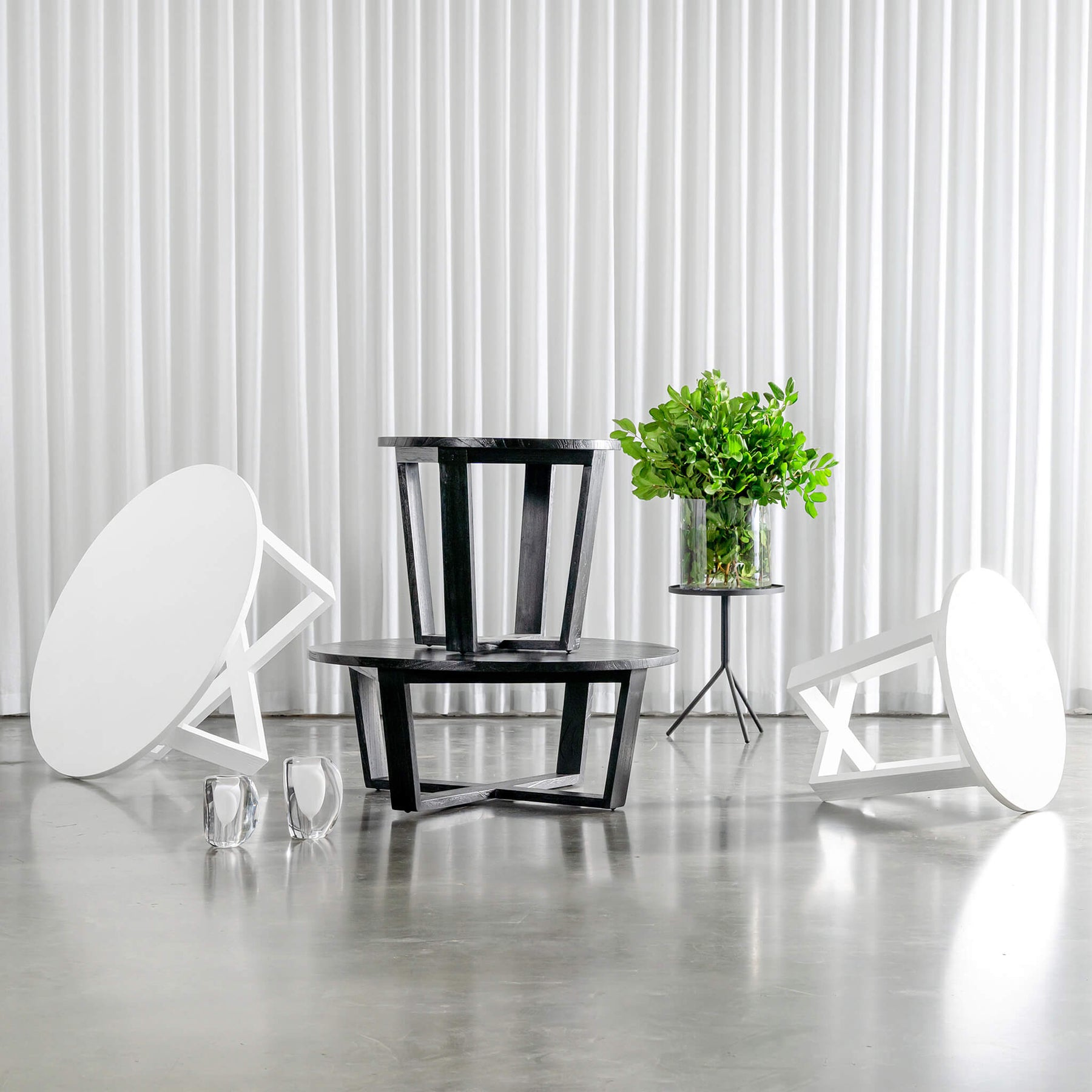 AMARA MID CENTURY TIMBER TERRACE SIDE TABLE | SOLID TOP WOODEN SIDE ...