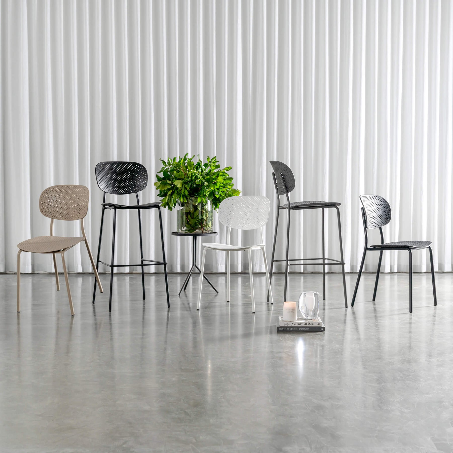 CAPO PLASTIC OUTDOOR BAR CHAIR | INDOOR DINING | OUTDOOR ENTERTAINING ...