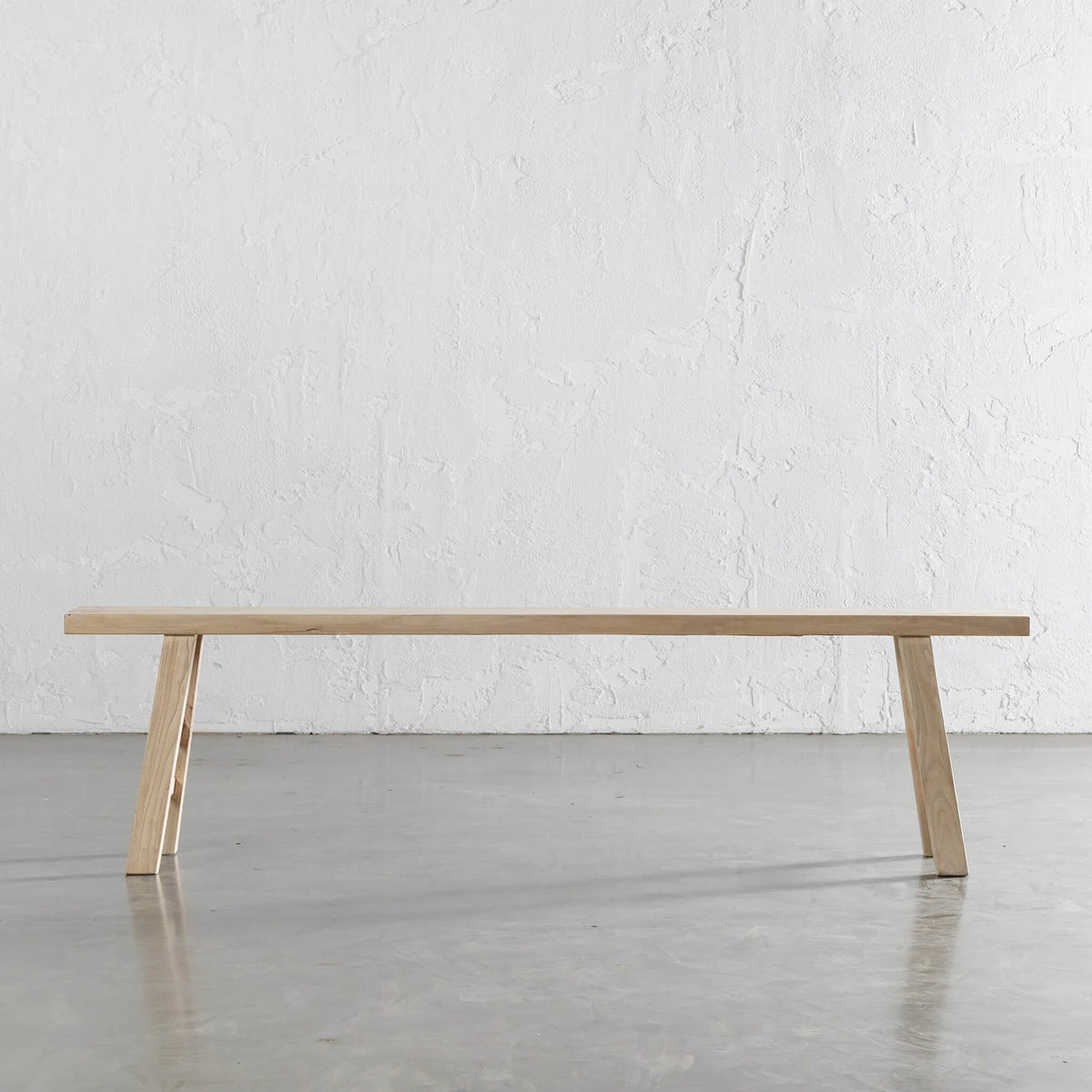 CAPRETTA ELM SLIM BENCH | 185CM | BLEACHED BRISTLE – Living By Design