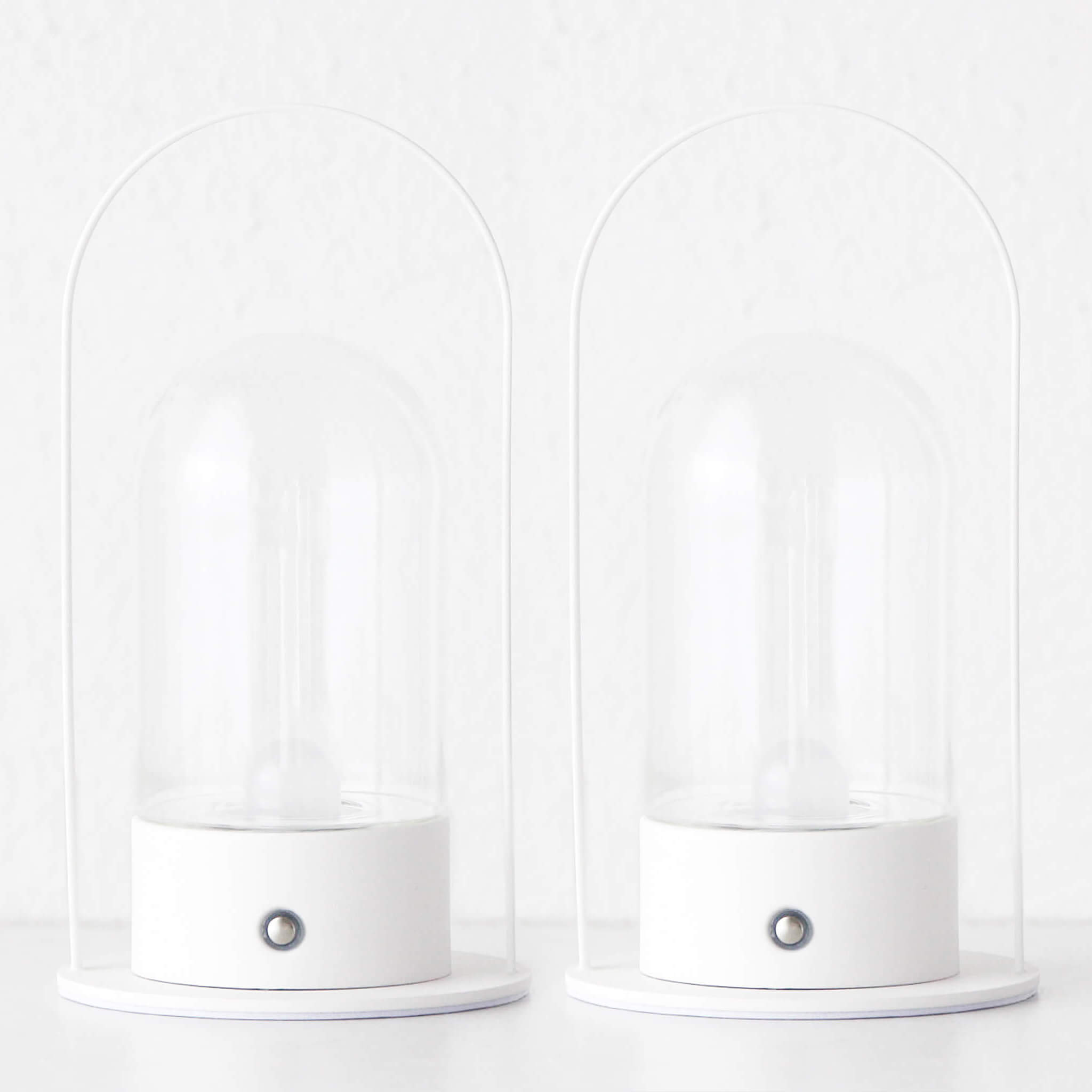 LE PORTEL CURVED LED LAMP WITH HANDLE | GHOST WHITE | BUNDLE X 2 ...