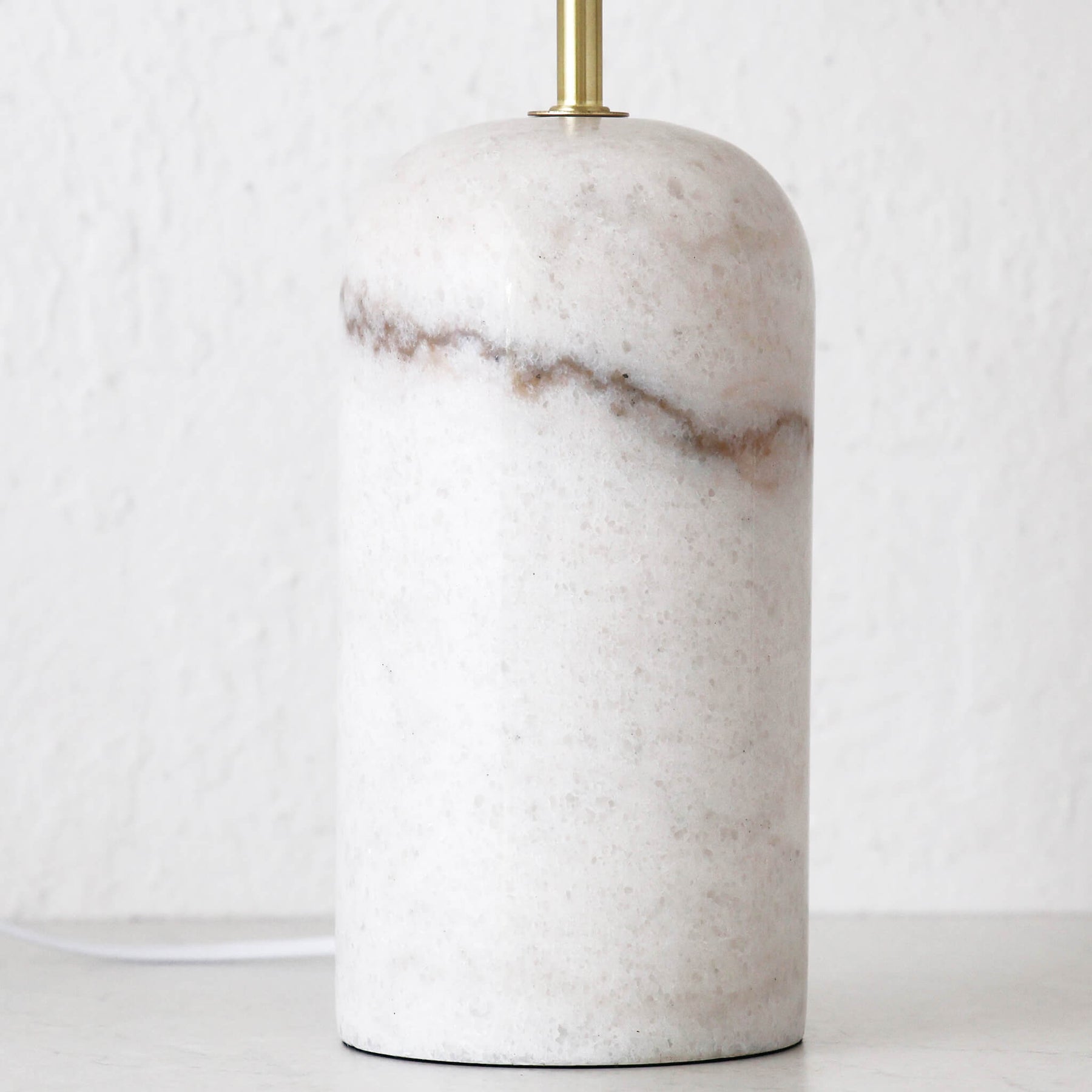 MISSOURI MARBLE TABLE LAMP BUNDLE X2 | WHITE MARBLE – Living By Design