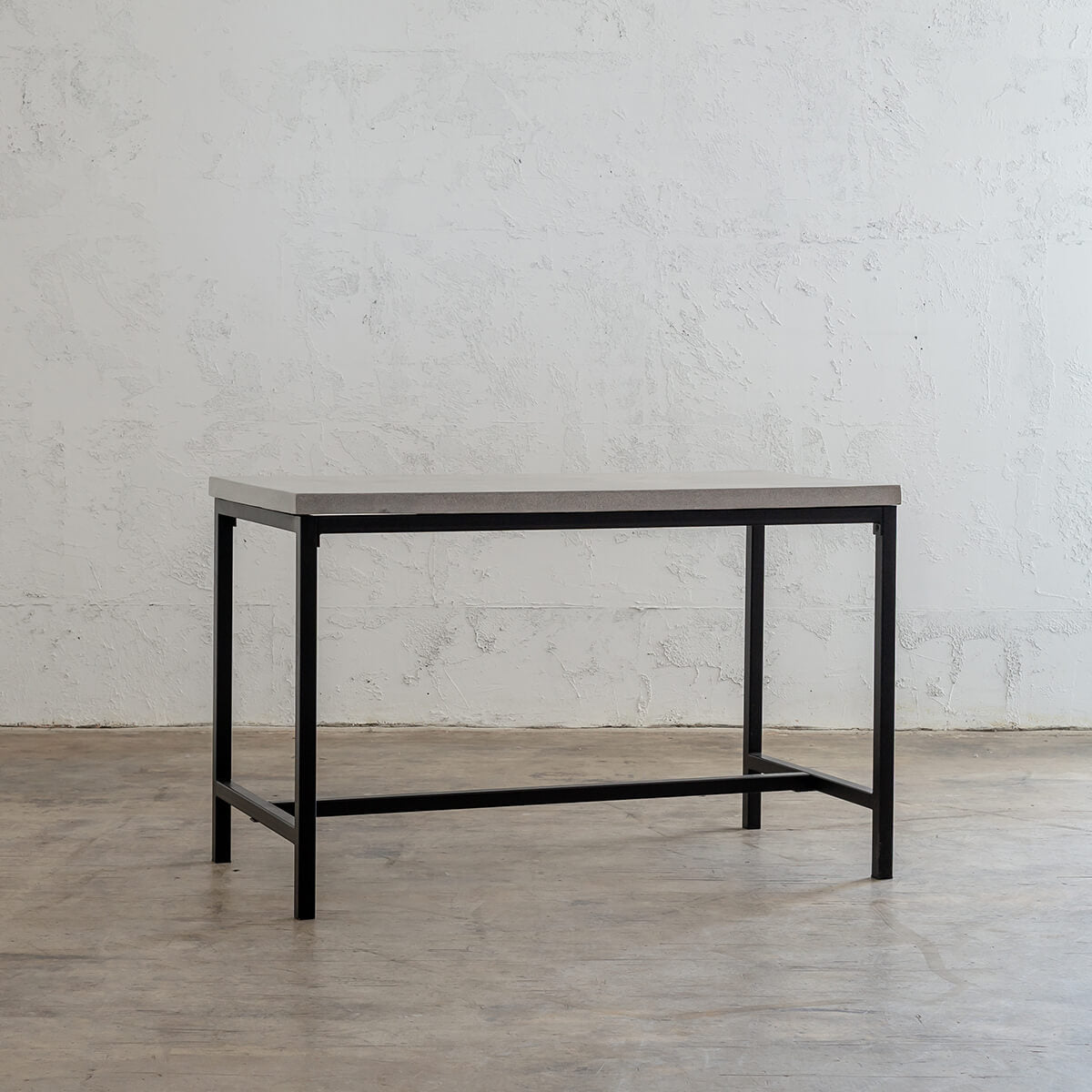 ARIA CONCRETE GRANITE BAR TABLE | 200CM | ZINC ASH – Living By Design