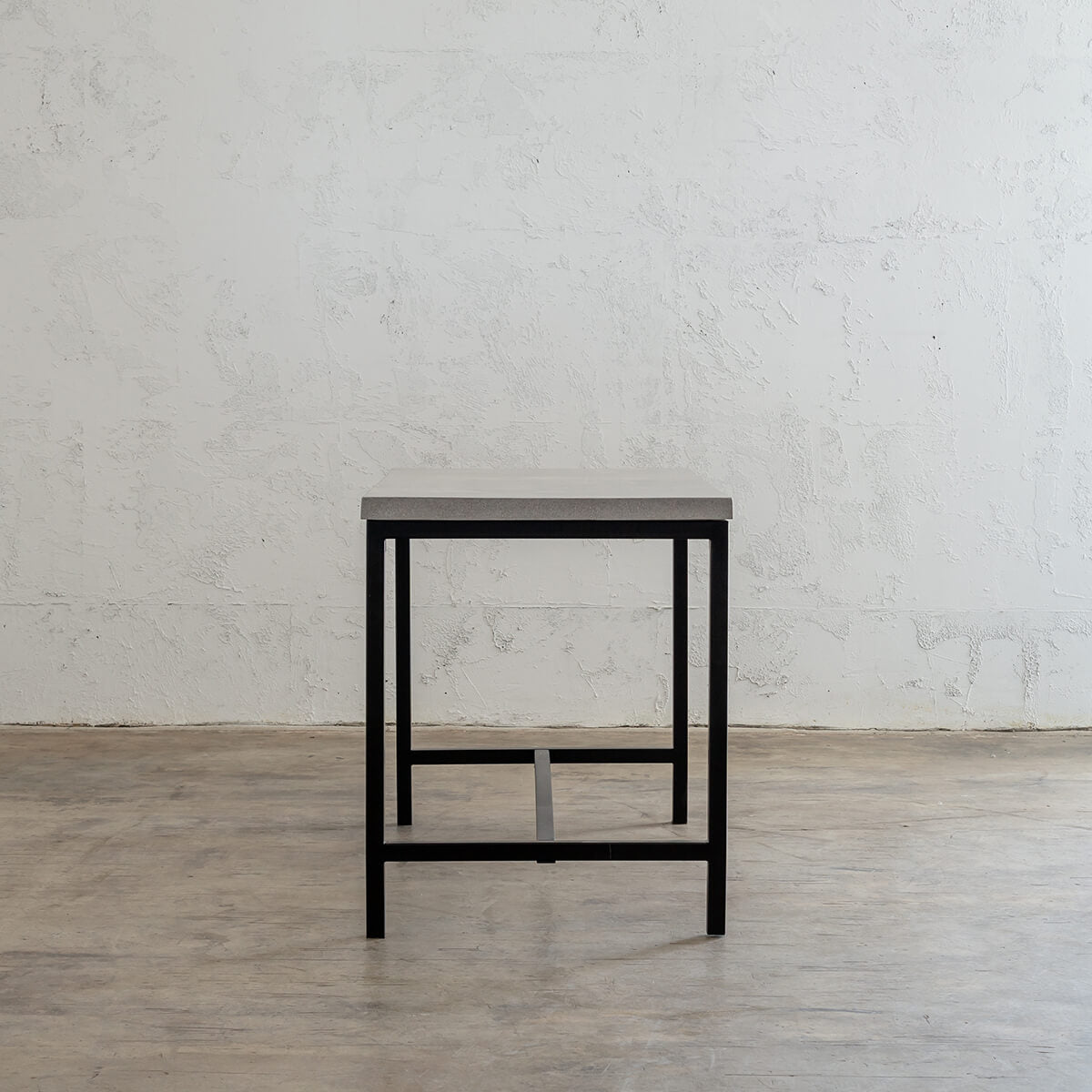 ARIA CONCRETE GRANITE BAR TABLE | 200CM | ZINC ASH – Living By Design